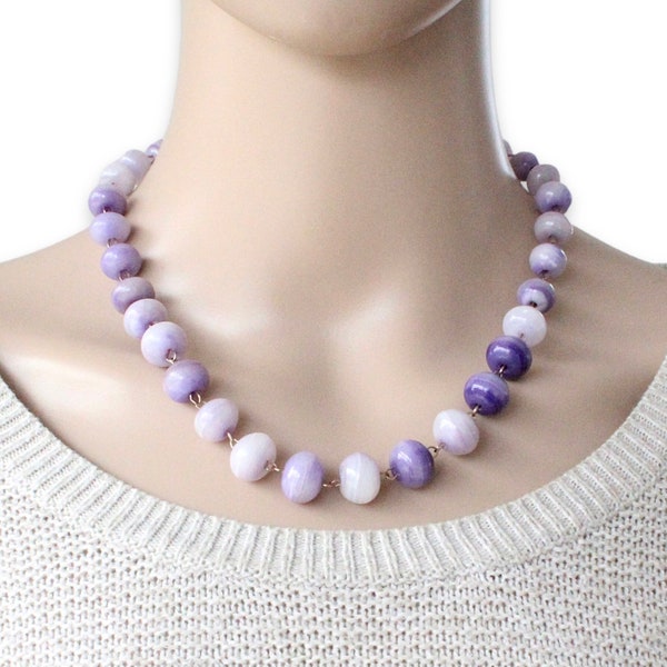 Lavender Necklace - Etsy