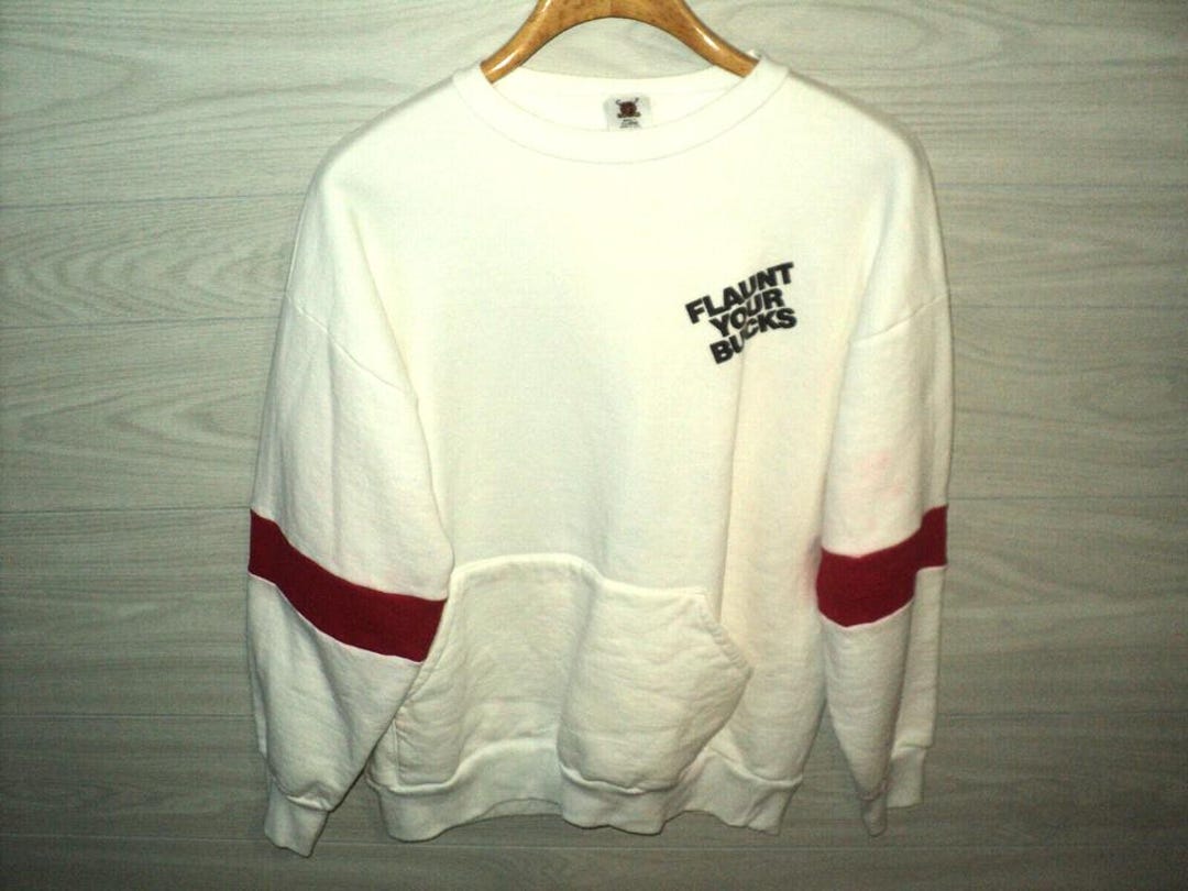 Bucks Cigarettes Flaunt Your Bucks Sweatshirt Mens XL Vintage Made in ...