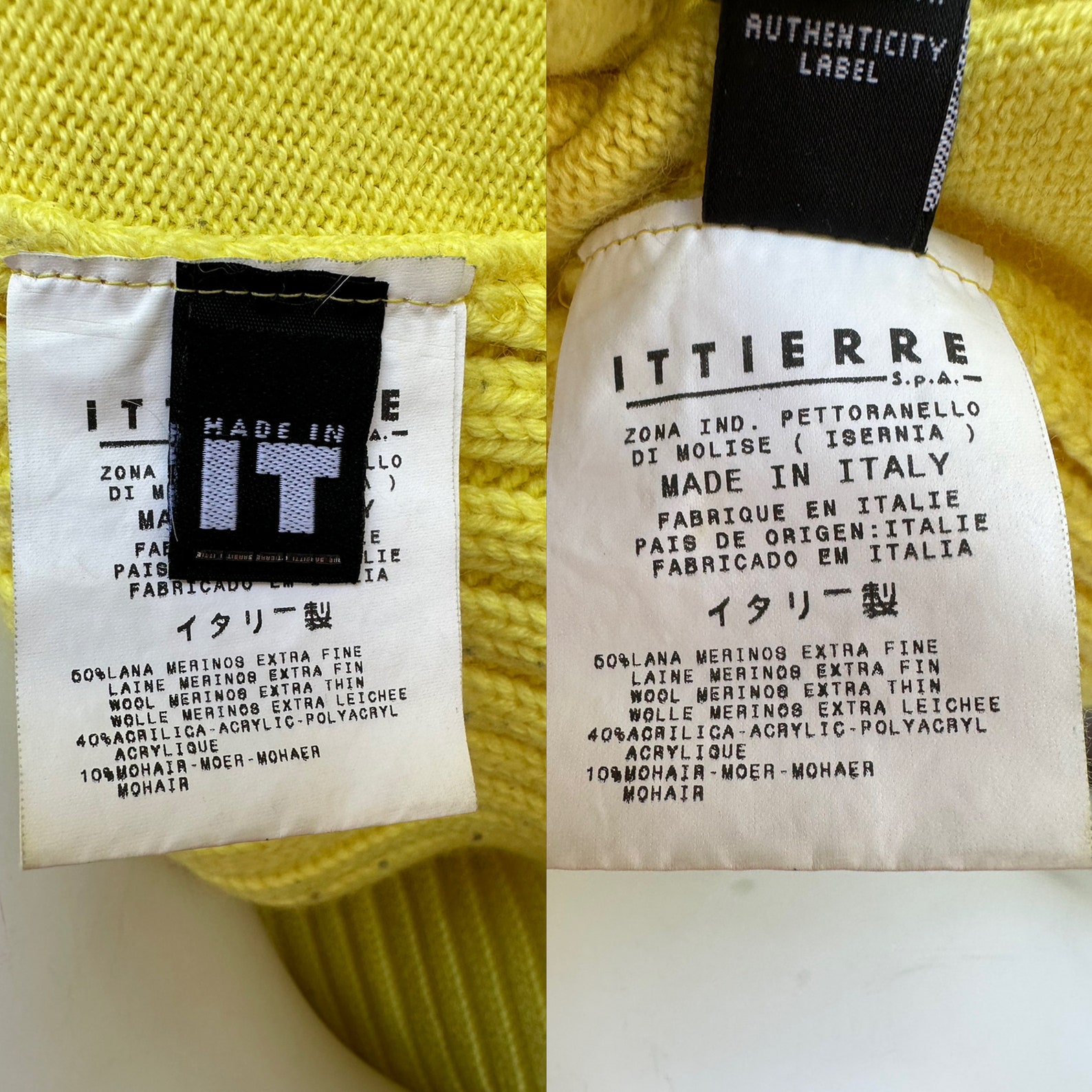 Y2k Vintage VERSACE Jeans Couture Yellow Zip up Sweater - Etsy