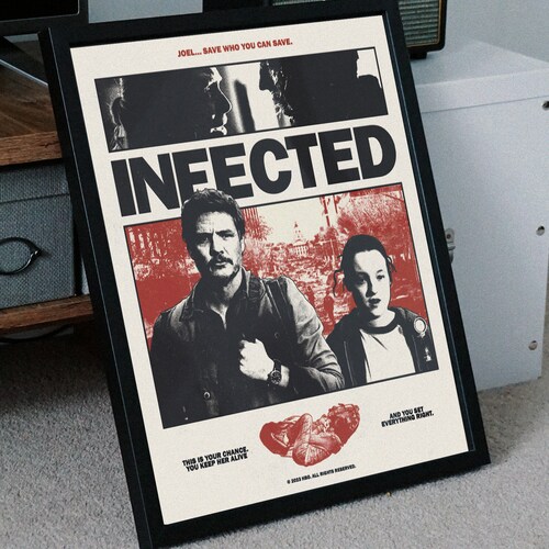 Joel Miller Alert the Last of Us Print - Etsy