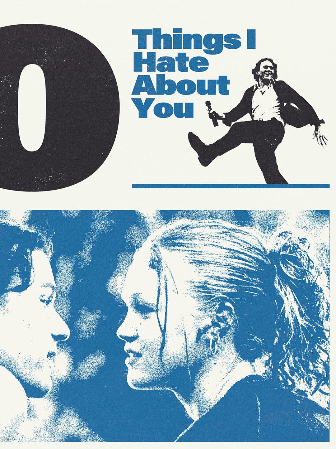 10 Things I Hate About You Poster, Heath Ledger, Julia Stiles | Art ...