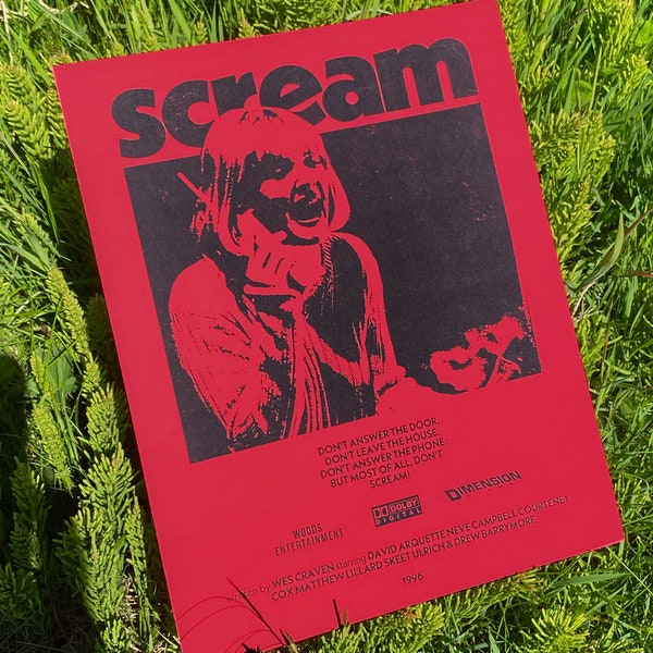 Scream 1996 Posters - Etsy