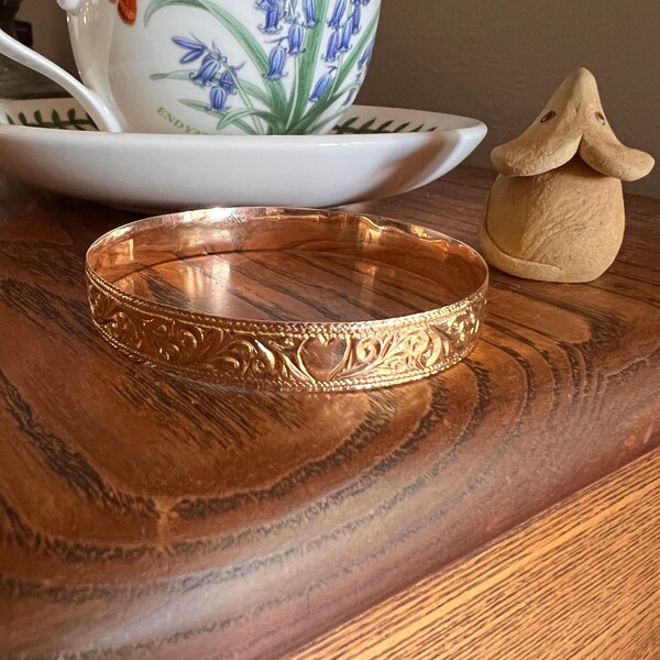 Embossed Bracelet - Etsy