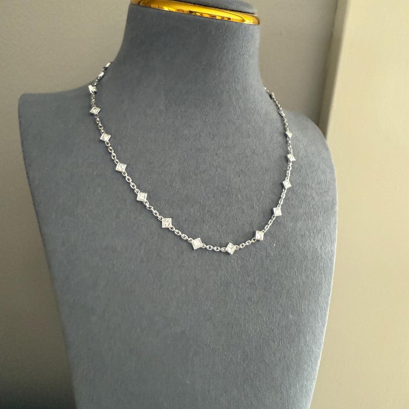 Old Mine Cut Pendant Gold - Etsy