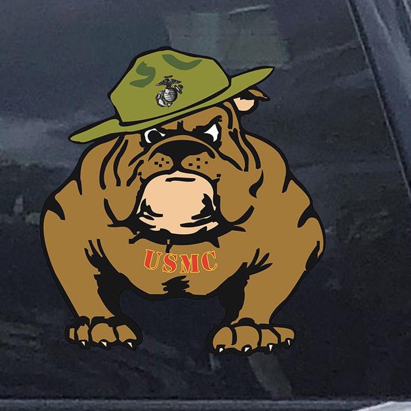 Usmc Dog Tag Decals - Etsy