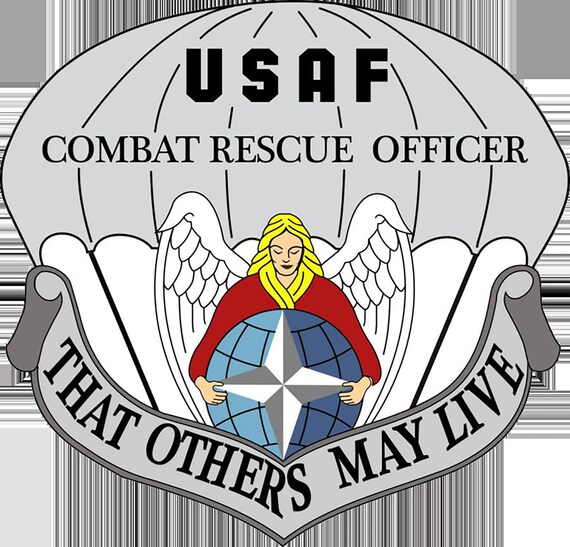 USAF US Air Force Combat Rescue Officer Beret Badge - Etsy