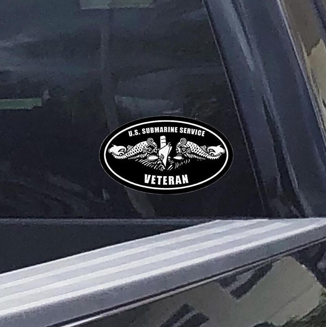 US Navy - USN - Subs - Submariner - Submarine - Car Sticker Car Decal ...