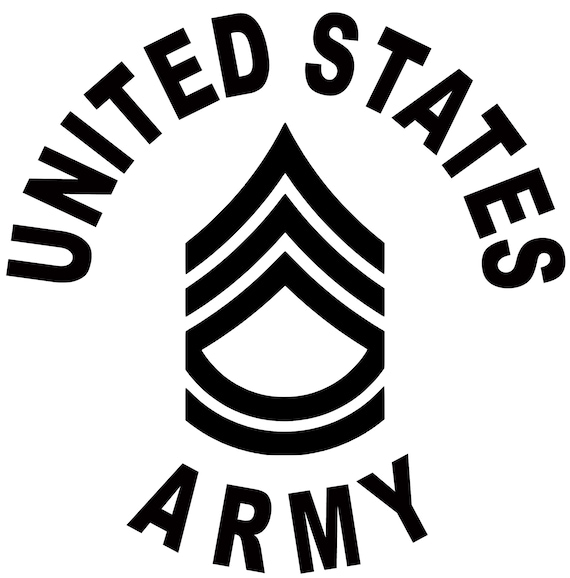 US Army Army E7 Sergeant First Class Enlisted - Etsy