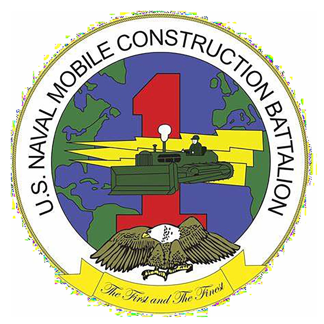 Nmcb 1 Seabees Seabee Construction Battalion Navy Car Sticker Car Decal ...