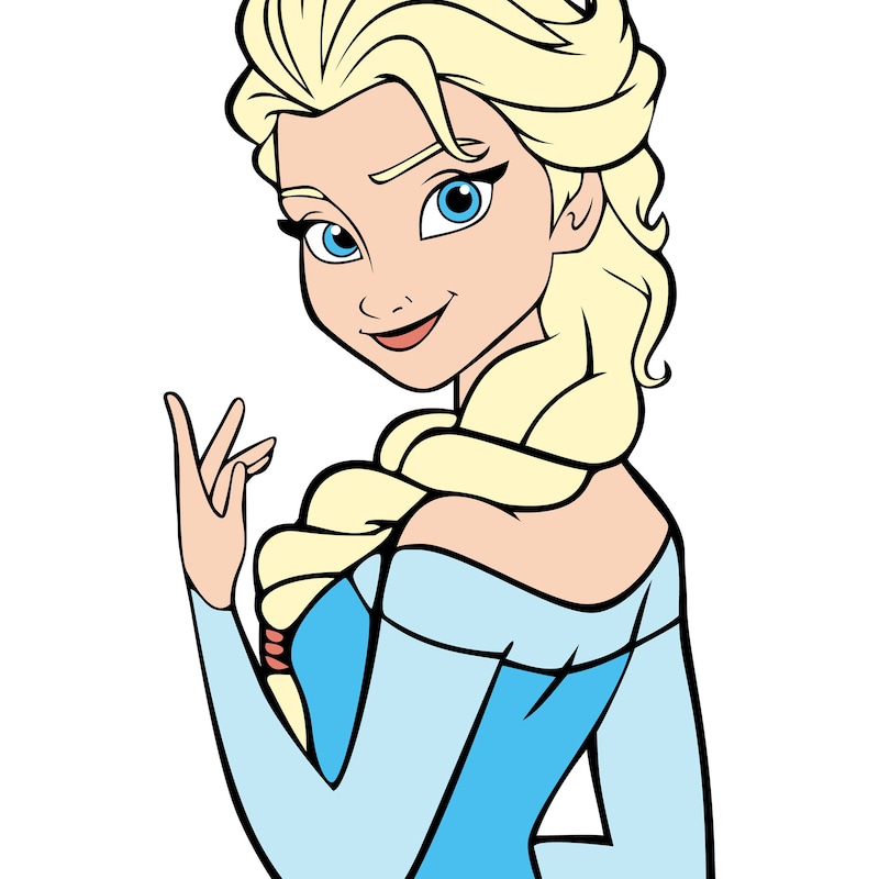 Elsa Stickers - Etsy