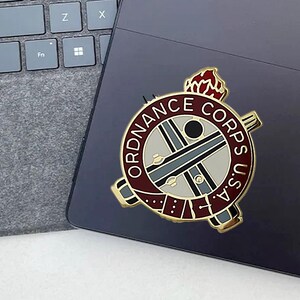 US Army Ordinance Corp - Logo - Decal - Military - Insignia - Gifts - Etsy