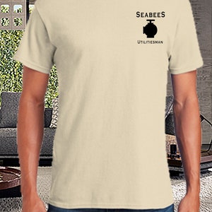 Seabees Utilitiesman UT Seabee Shirt Military T-shirt Men Patriotic ...