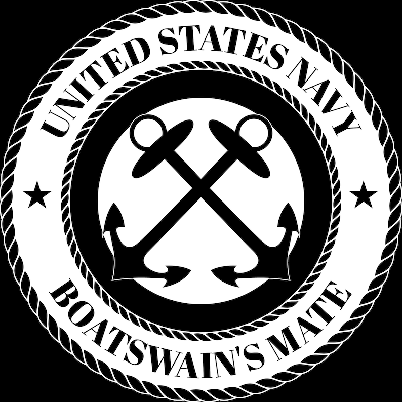Boatswains Mate - BM - Navy - US Navy - Navy Rate - Military - USA - Etsy