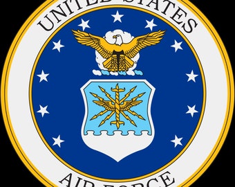 Air Force Aircraft Decal Insignia USAF Military Star and Bars Air Force ...