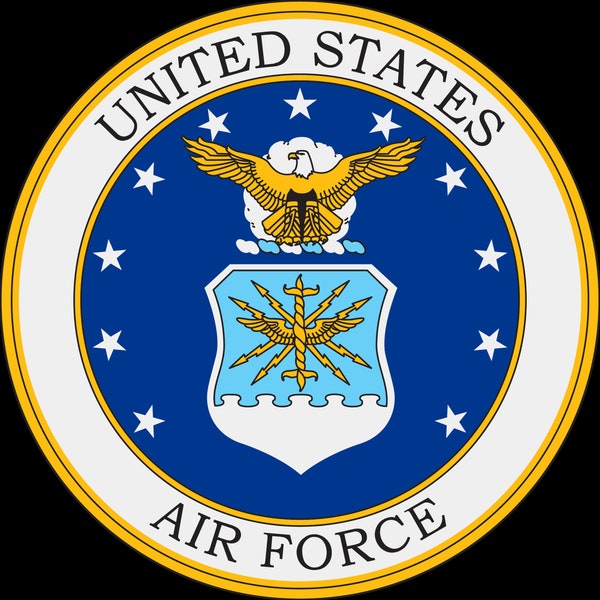 Air Force Decal - Etsy
