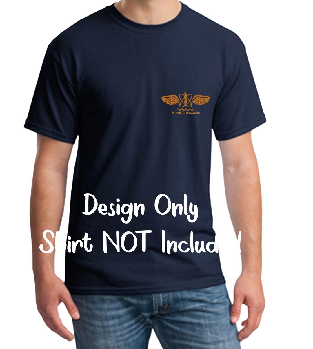 Navel Aircrewman - Iron on Transfer - DIY - AW - Navy - US Navy - Navy ...