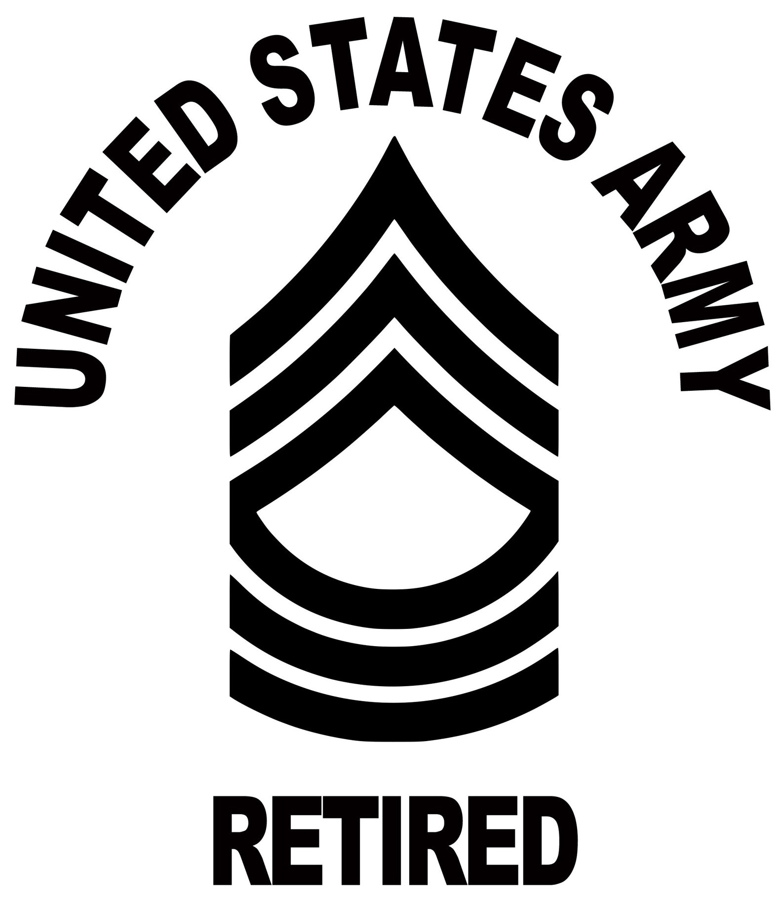 US Army - Army - E8 - Master Sergeant - Enlisted - Military - Car ...