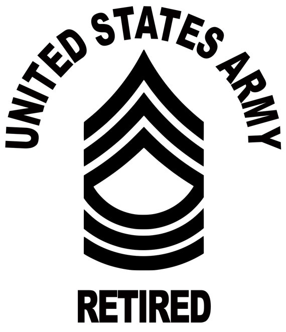 US Army Army E8 Master Sergeant Enlisted Military - Etsy