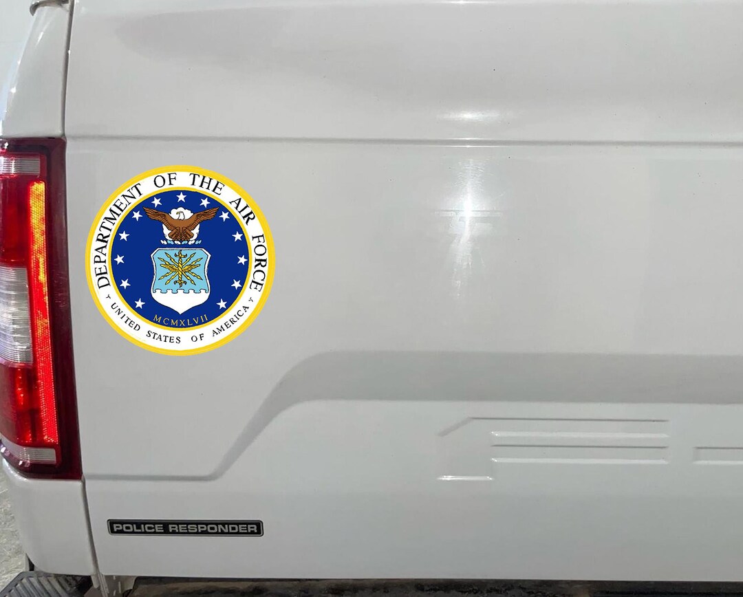 USAF, US Air Force 1, Insignia, Car Sticker, Decal, Military Emblem for ...