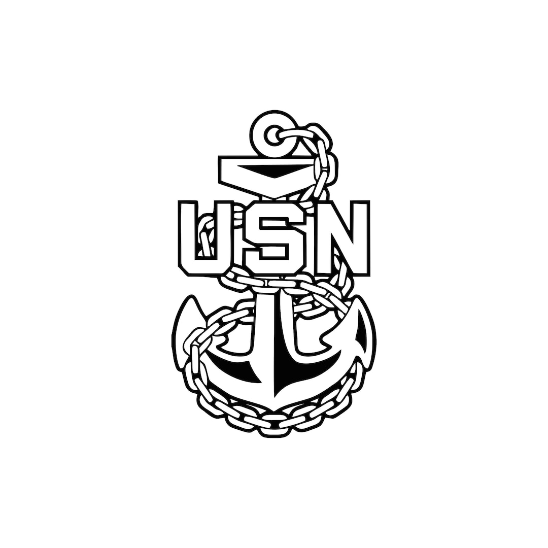 Chief Emblem - Navy - U.S. Navy - Navy Logo - Car Sticker - Car Decal ...