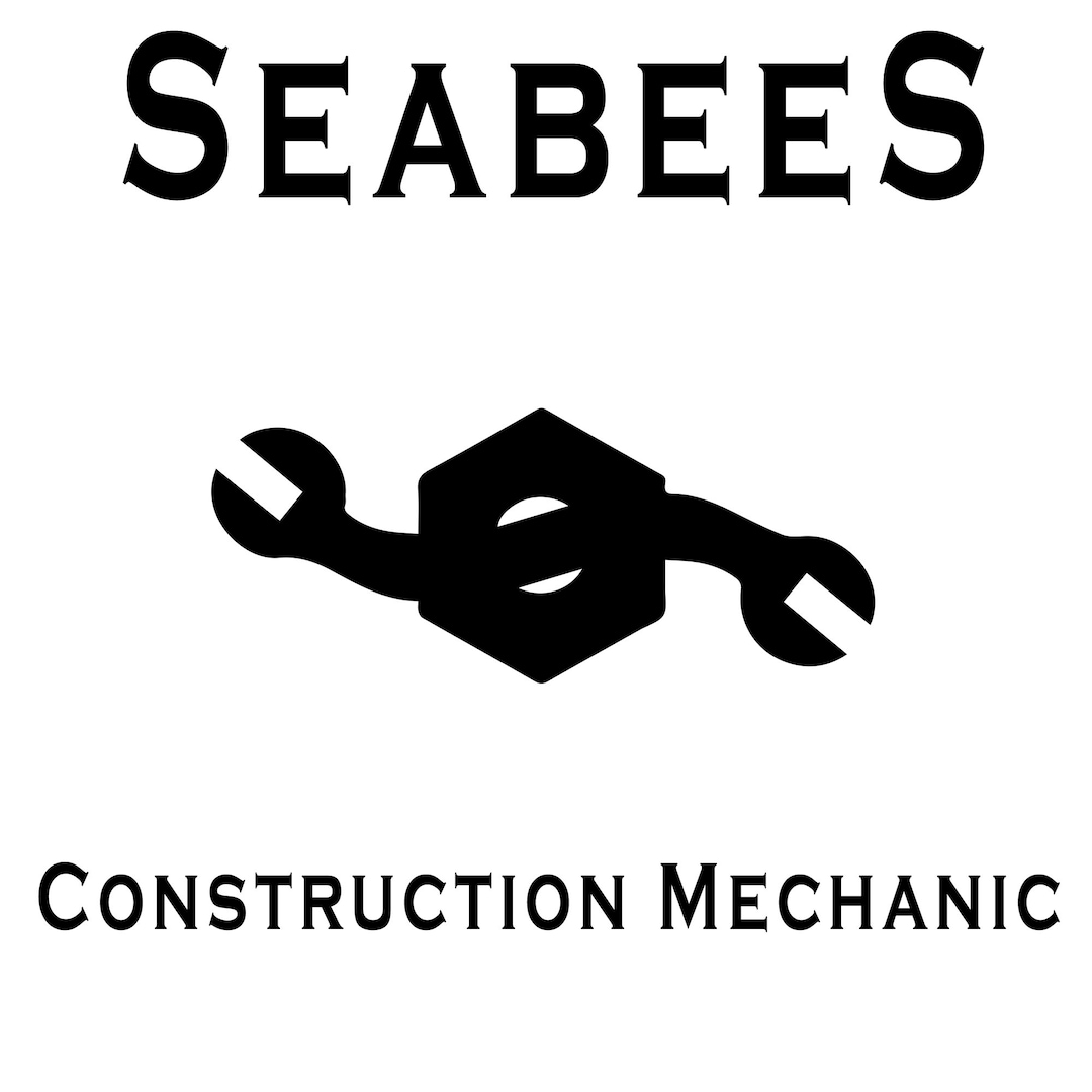 CM - Construction Mechanic - Seabee - Seabees - Navy - U.S. Navy - Navy Logo - Car Sticker - Car ...