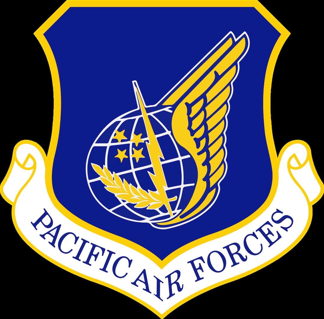USAF US Air Force Major Commands Pacific Air Forces Car Sticker Decal ...