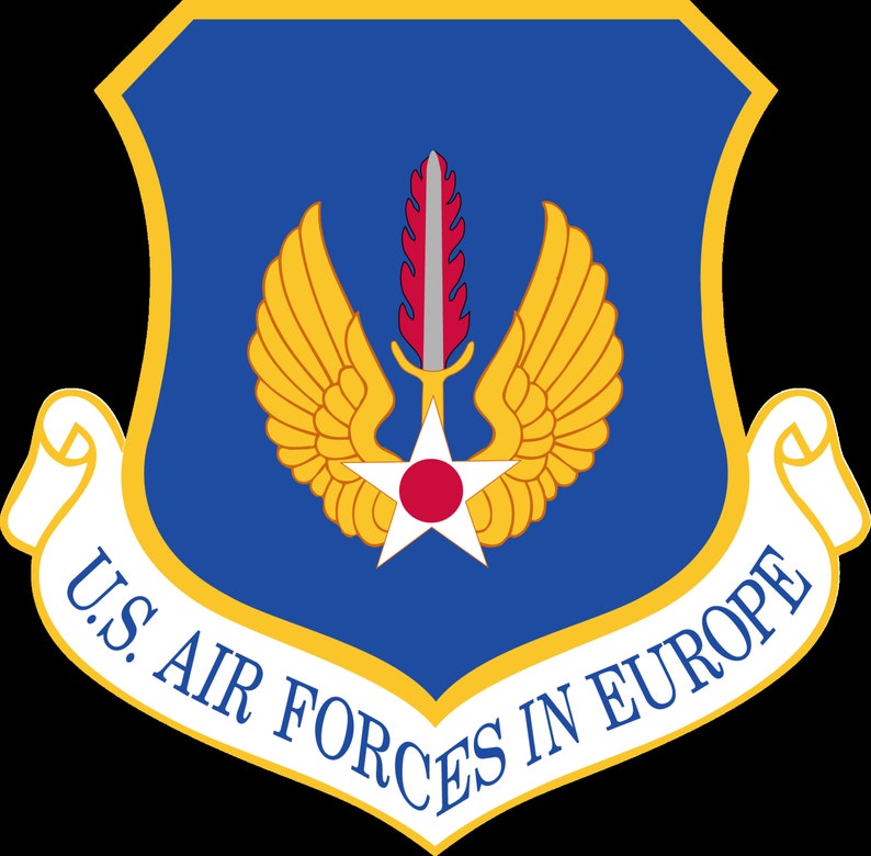 USAF, US Air Force, Major Commands, USAF in Europe, Military Emblem for ...