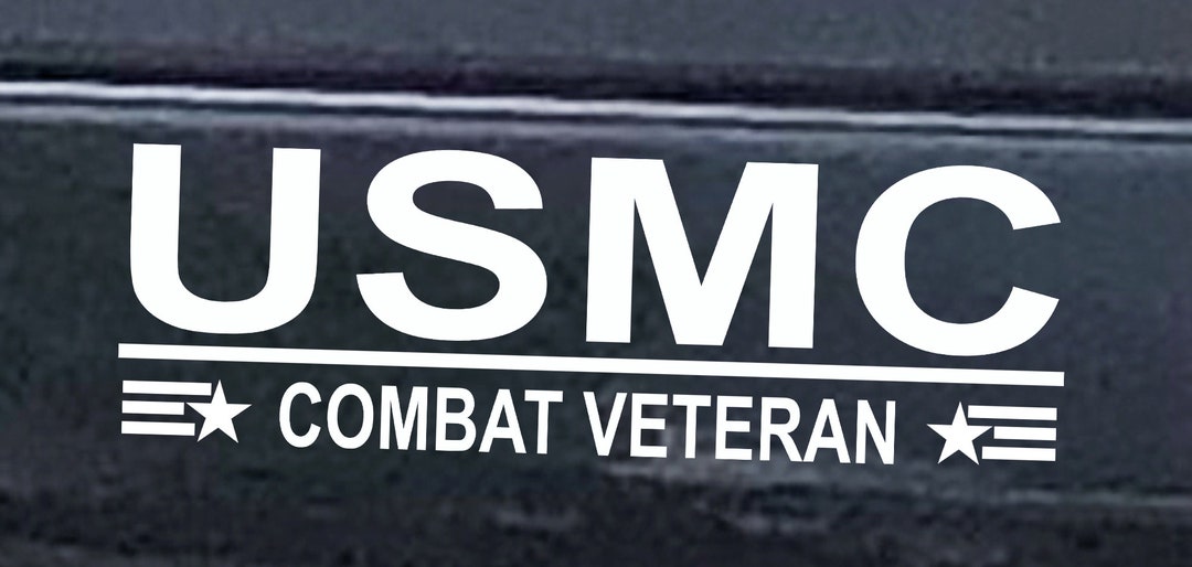 Combat Veteran - USMC - Marines - Navy - U.S. Navy - Navy Logo - Car ...