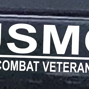 Combat Veteran - USMC - Marines - Navy - U.S. Navy - Navy Logo - Car ...