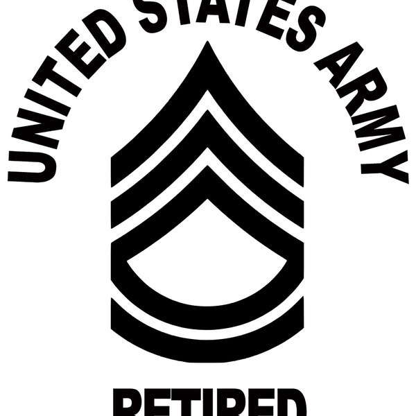 Us Army Retired Svg - Etsy