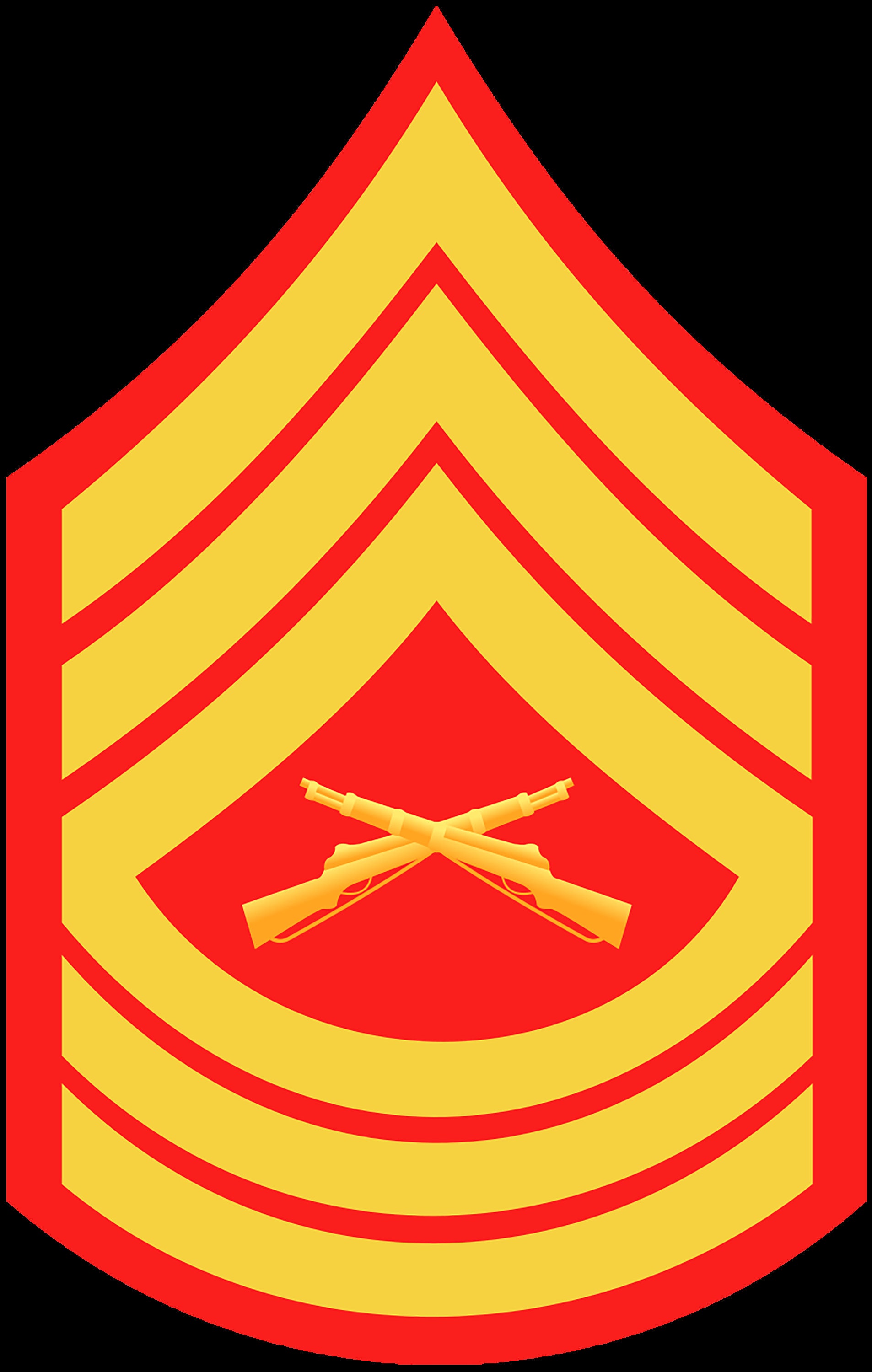 Marine Master Sergeant Chevron