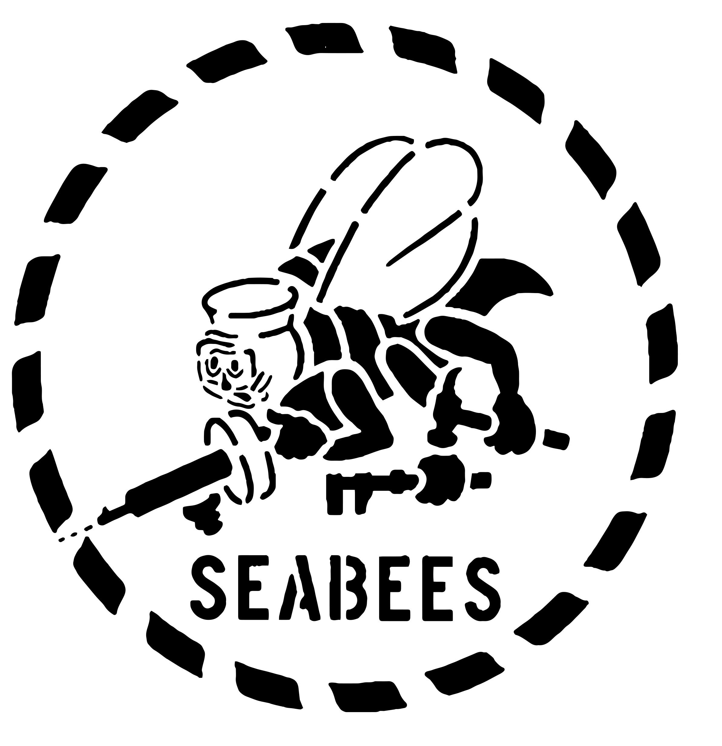 Seabee Seabees Navy U.S. Navy Navy Logo Car Sticker - Etsy