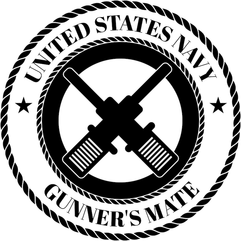 Gunners Mate - GM - Navy - US Navy - Navy Rate - Military - USA - Etsy