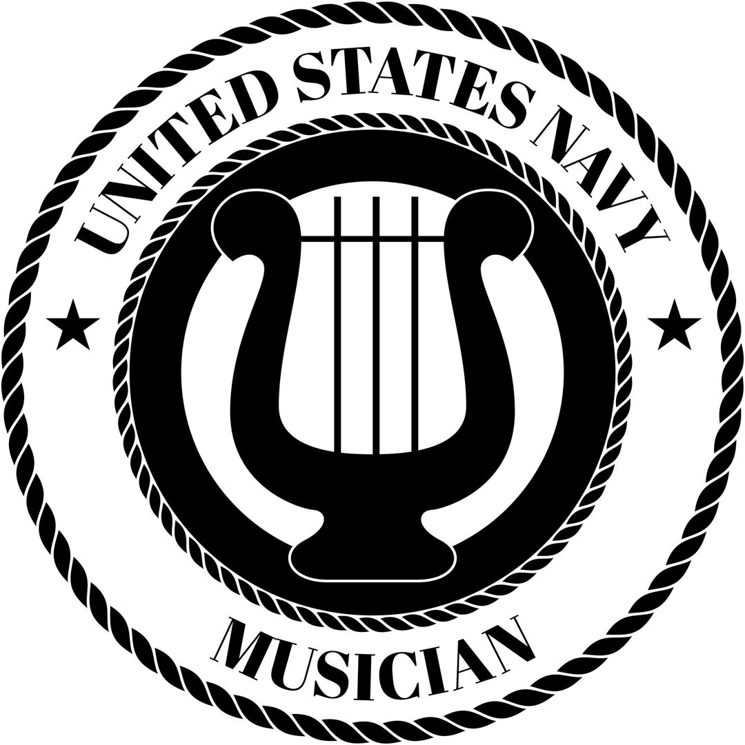 Musician - MU - Navy - US Navy - Navy Rate - Military - USA - Etsy