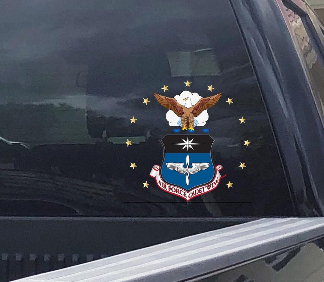 USAF, Air Force Cadet Wing, Logo. Emblem, Sticker, Military Emblem for ...