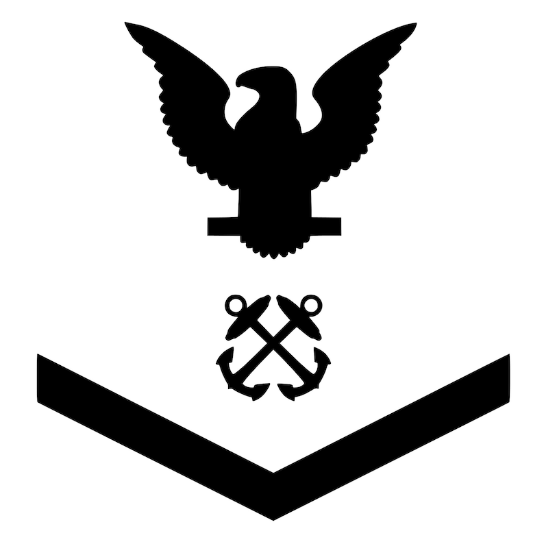 USN U S Navy E4 E-4 Petty Officer Third Class - Etsy