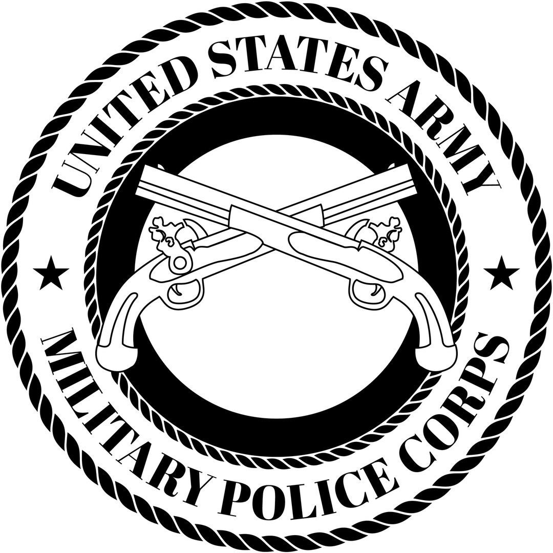 Military Police Corp - MOS - Army - Combat - Soldier - Car Sticker ...