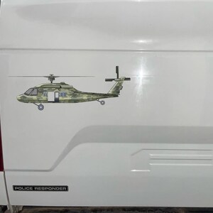 Helicopter, Military, Car Sticker, Decal, Army Helicopter Decal Sticker ...