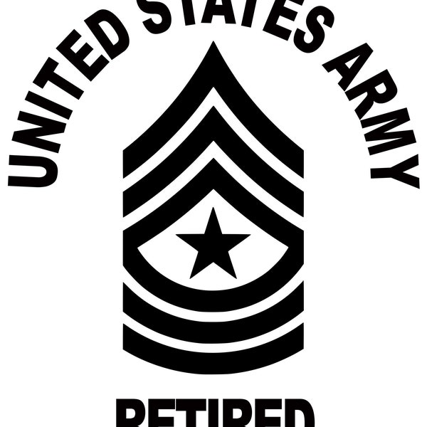 Sergeant Major - Etsy