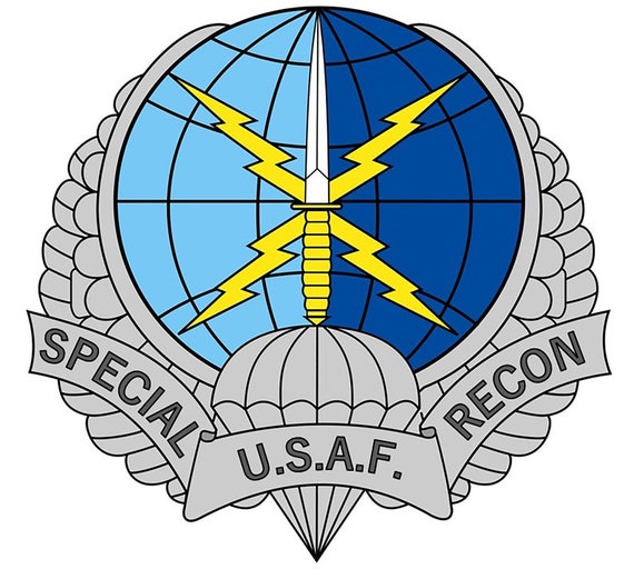 USAF US Air Force Special Recon Beret Badge Car - Etsy