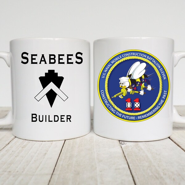 Navy Seabees Coffee Mug - Etsy