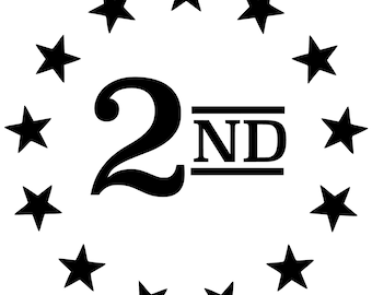 Second Amendment Decal - Etsy