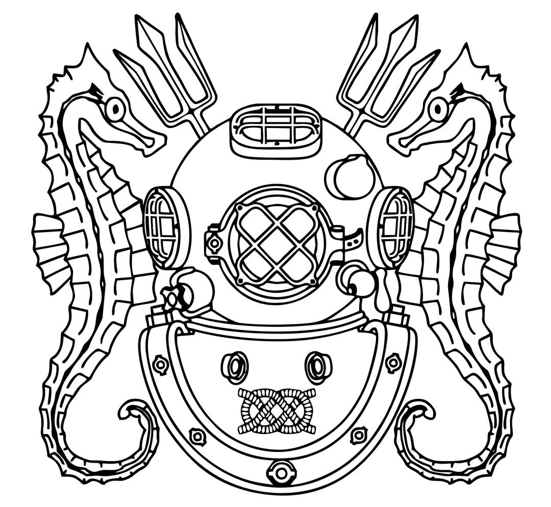 Master Diver Insignia - Diver - Navy Diver - Navy - U.S. Navy - Navy ...