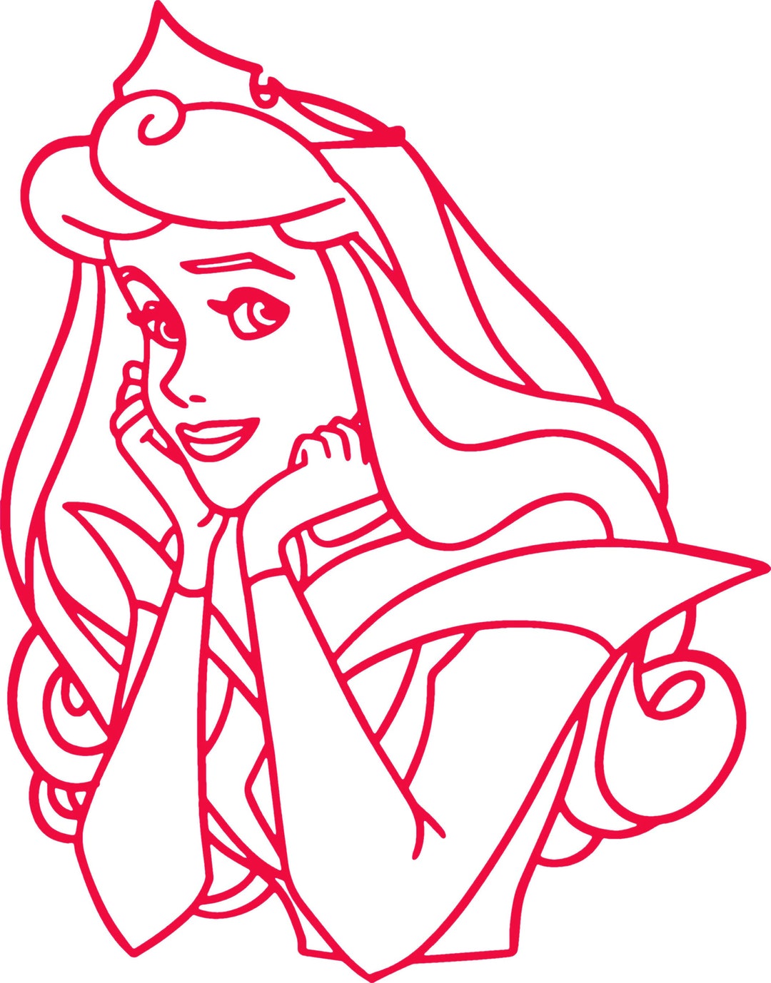 Disney Princess Aurora, Stickers, Decals Vinyl, Gifts, Parties, Scrap ...
