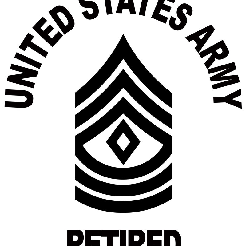 First Sergeant Decals - Etsy