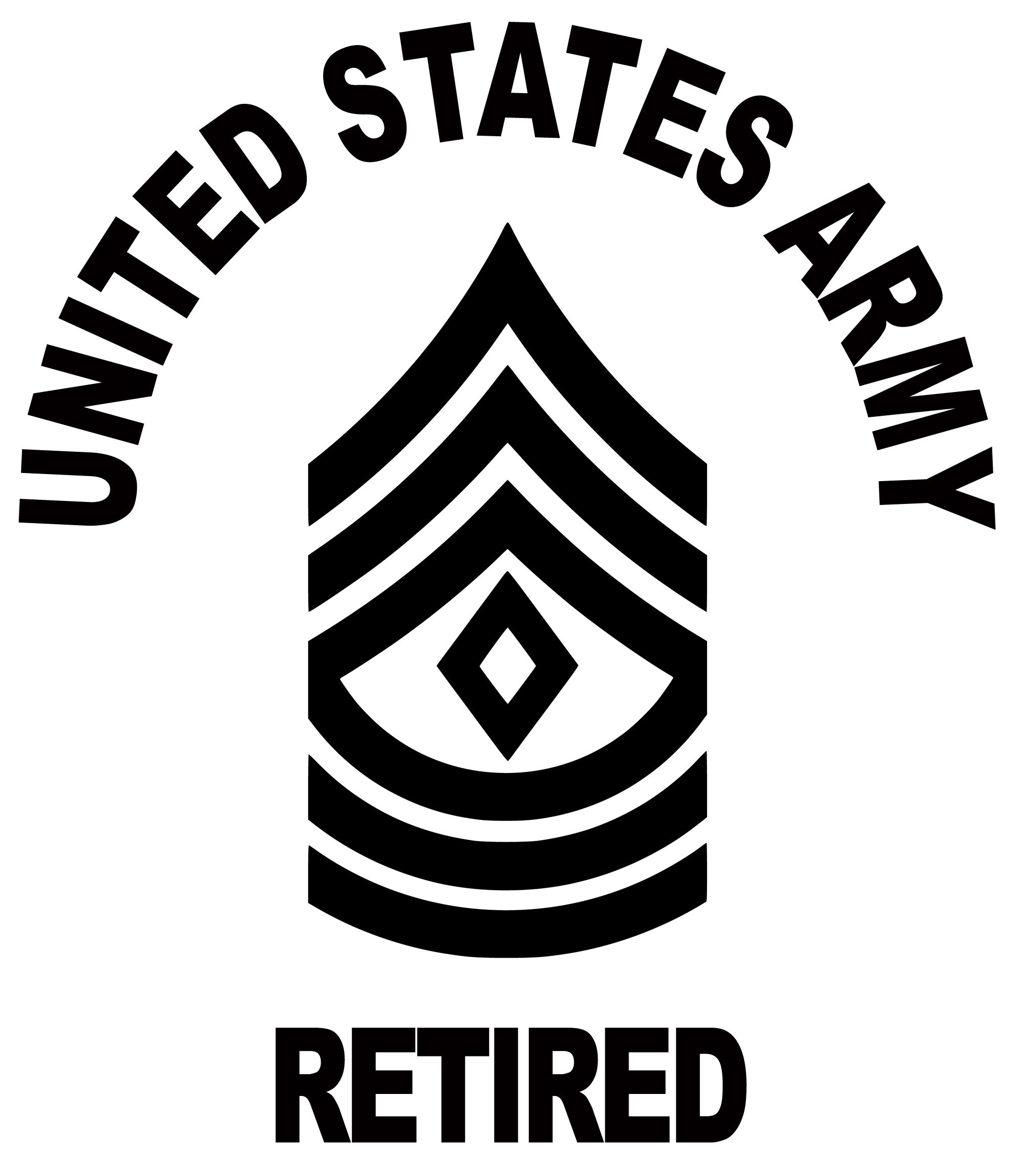 US Army Army E8 First Sergeant Enlisted Military - Etsy