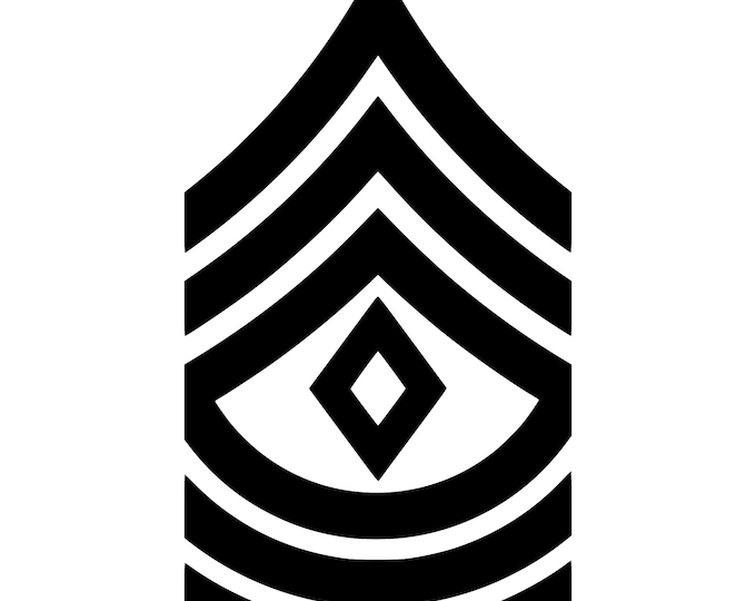 US Army Army E8 First Sergeant Enlisted Military - Etsy