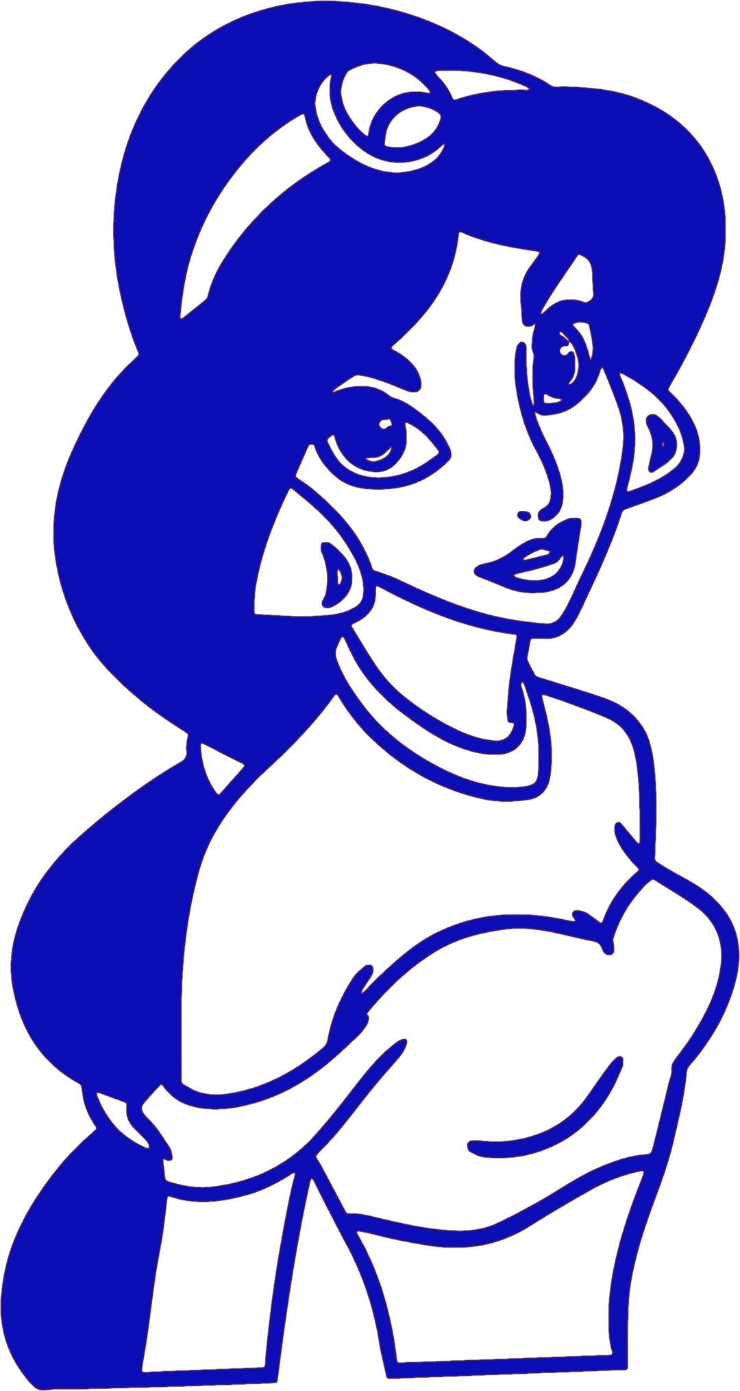 Disney Princess Jasmine, Stickers, Decals Vinyl, Gifts, Parties, Scrap ...