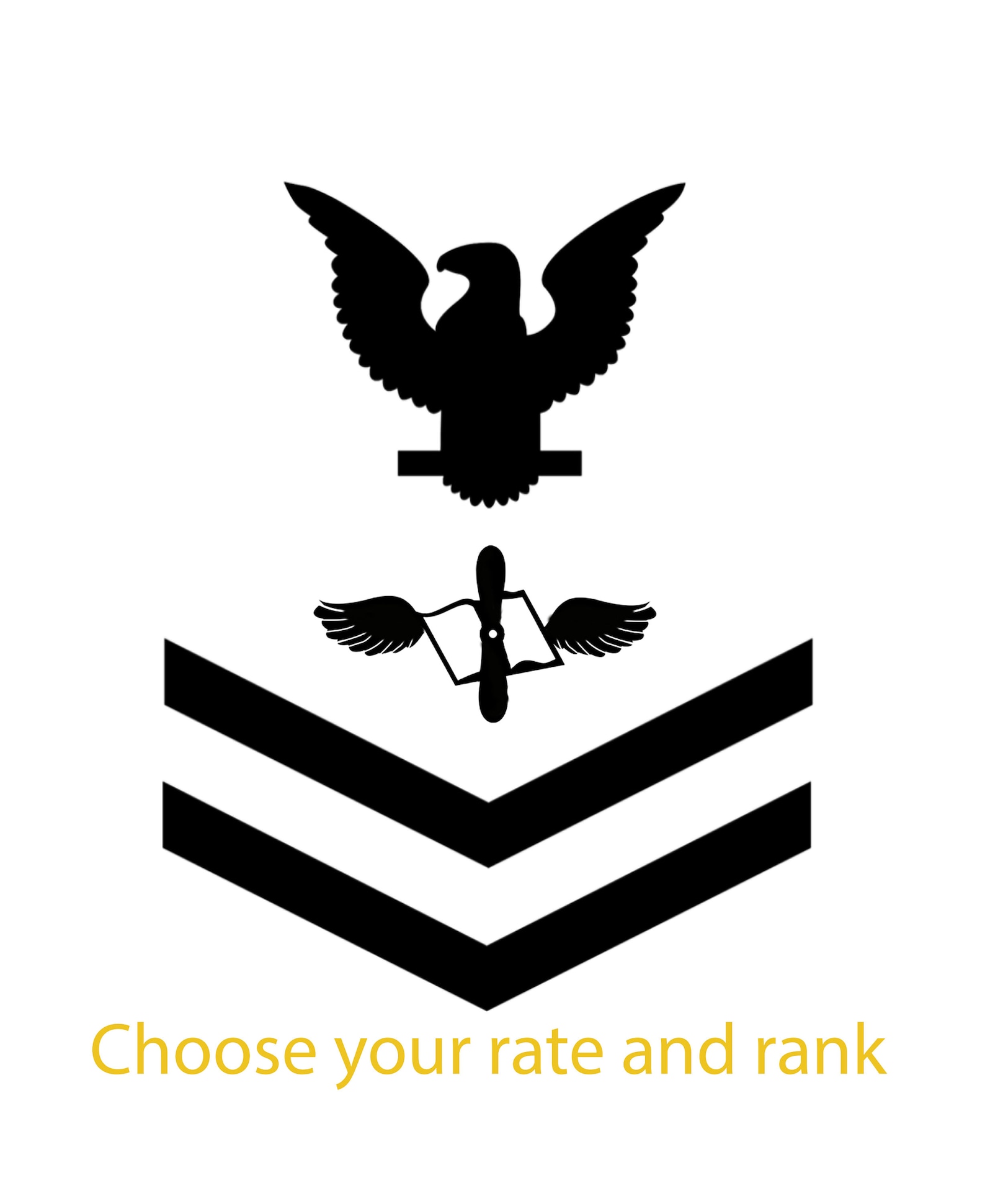 Choose Your Rate and Rank USN - U S Navy - E4 - E5 - E6 - E7 - E8 -E9 ...