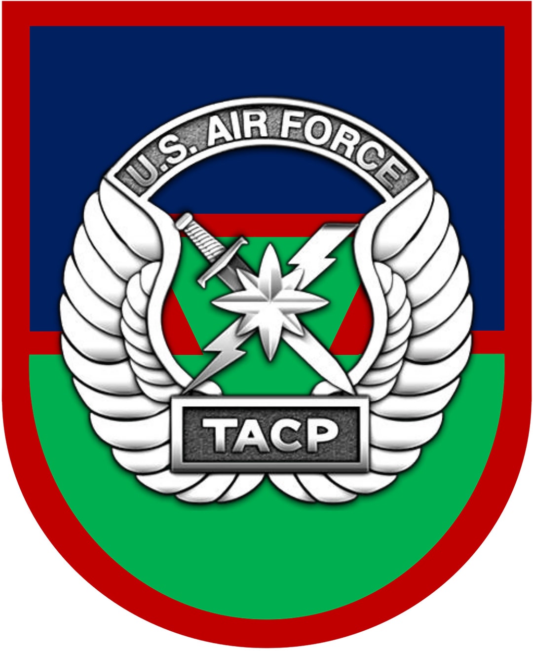 USAF - US Air Force - TACP - Beret Badge - Car Sticker - Decal AF23 - Etsy